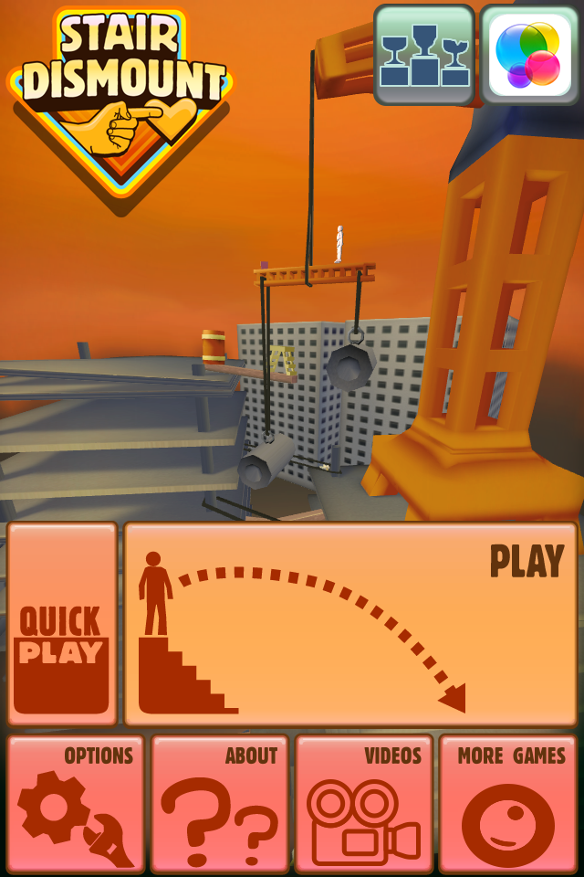 STAIR DISMOUNT - simuliraj padec
