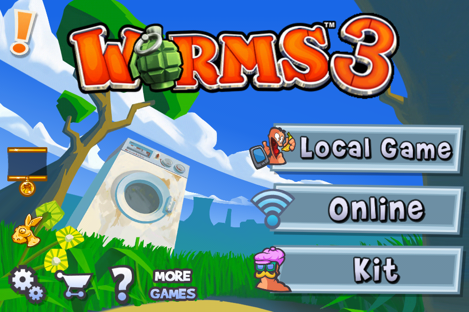 WORMS 3 - črviva vojska, tretjič ...